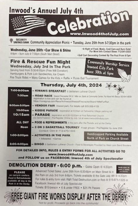 Inwood, IA 4th of July Celebration | Radio 570 WNAX